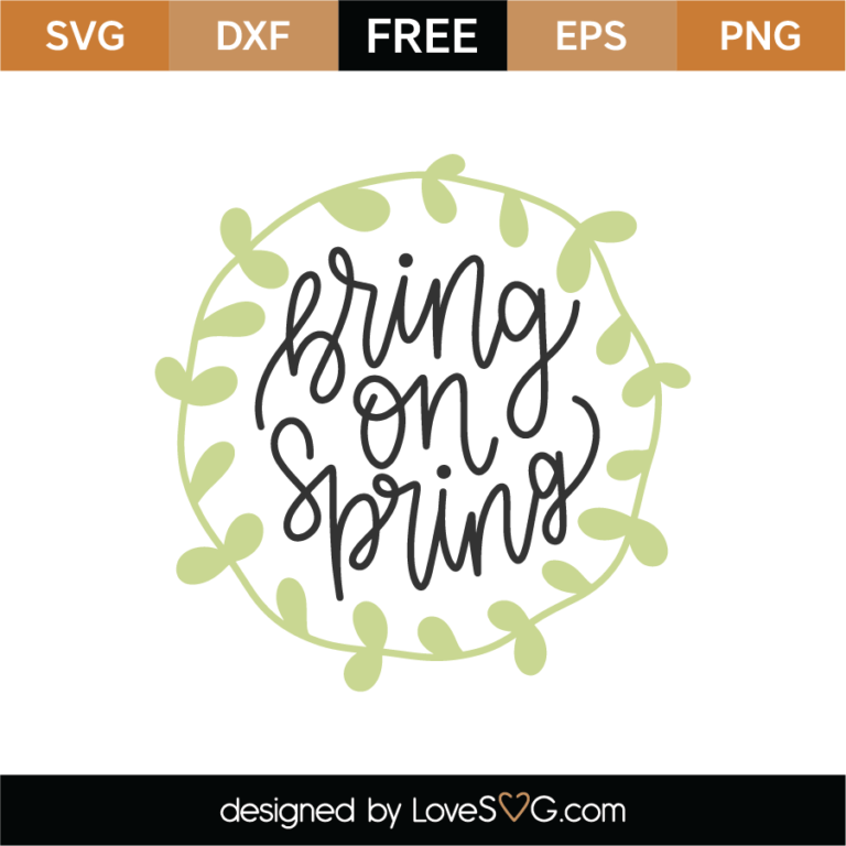 Free Spring SVG Cut Files | Lovesvg.com